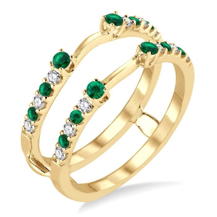 Gemstone & Diamond Insert Ring | Dunkin's Diamonds