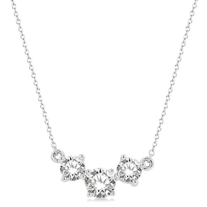Past Present & Future Diamond Necklace | Dunkin's Diamonds